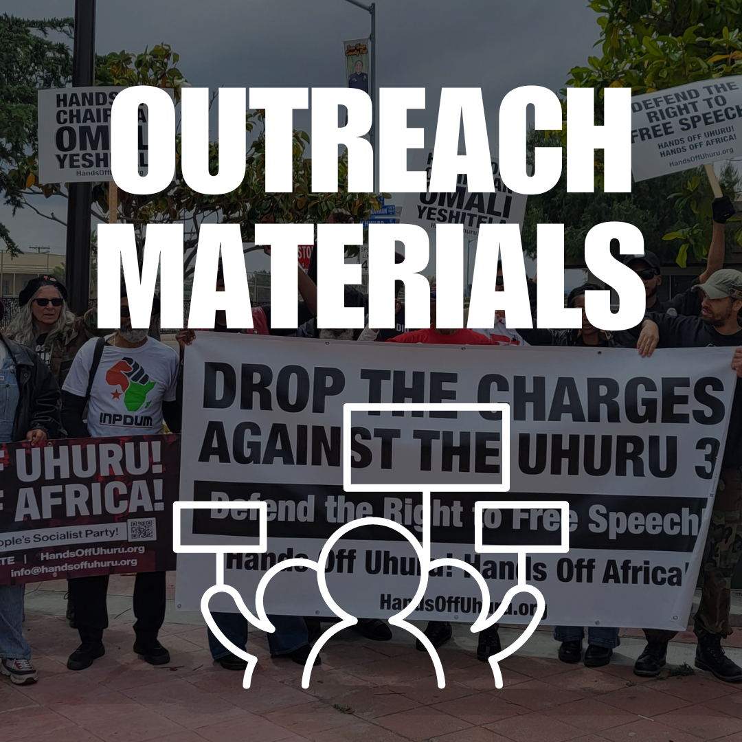 Take Action - Hands Off Uhuru! Hands Off Africa!